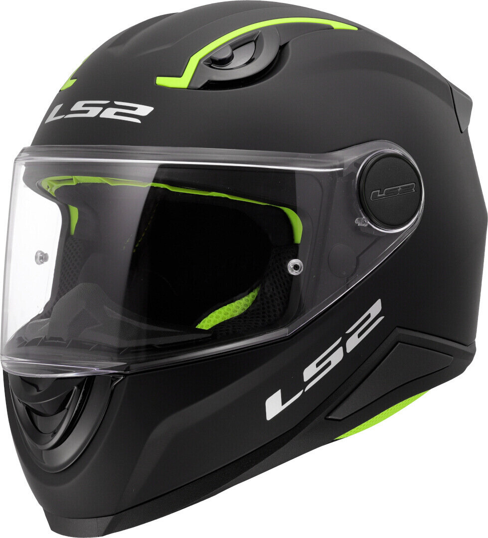 LS2 Мотошлем FF812 KID Solid Matt Black S