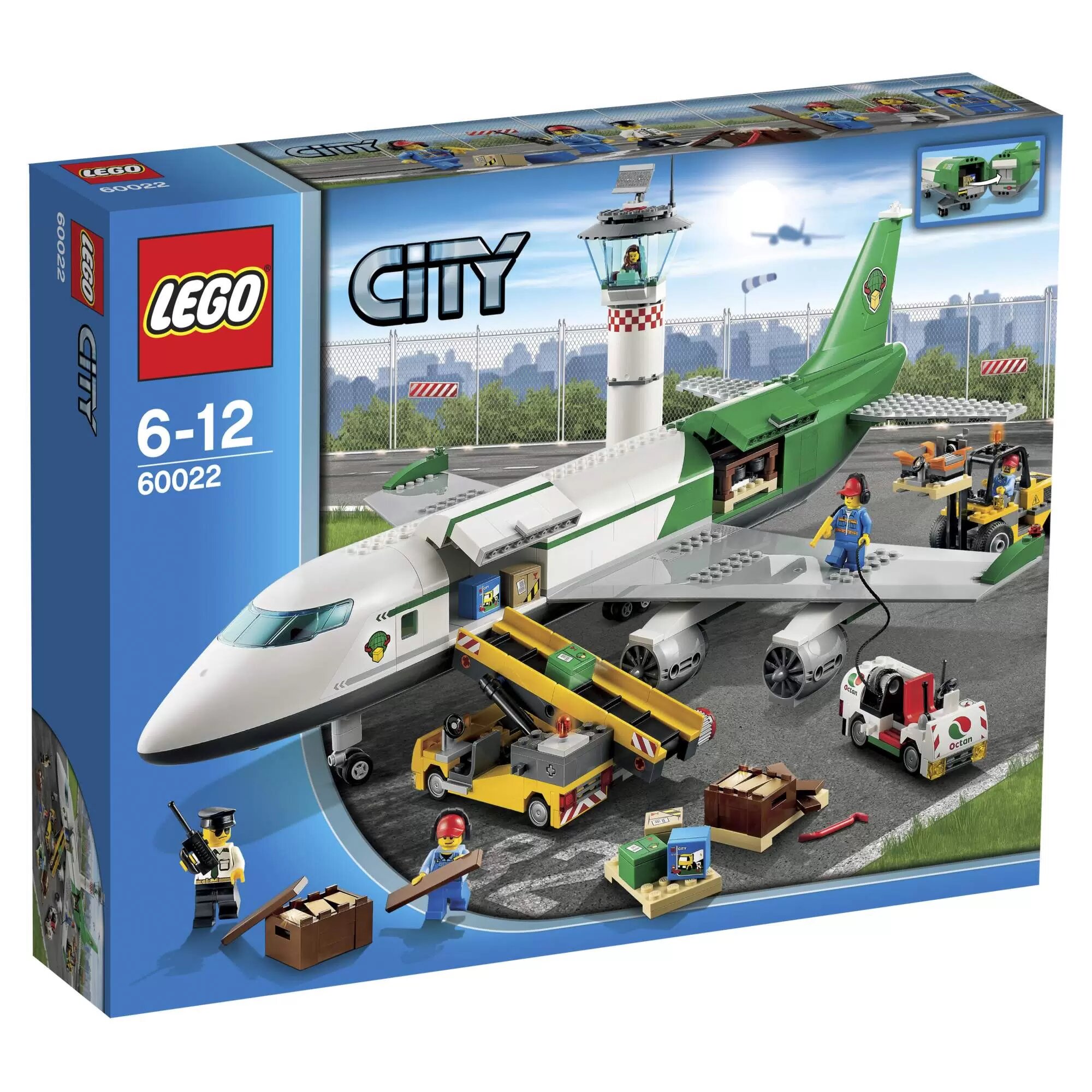 Конструктор LEGO City 60022 Грузовой терминал уценка