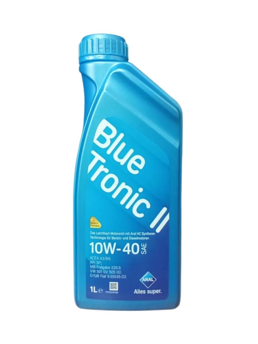 Масло моторное Blue Tronic II 10W40 1л 34952