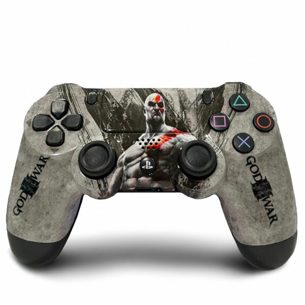 Джойстик игровой PS4 Dualshock "God of War", проводное/беспроводное подключение, совместимость с PS4