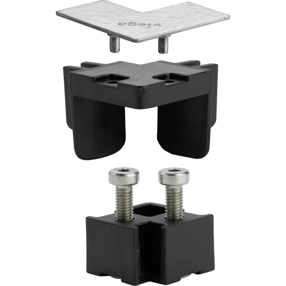 Набор комплектующих Viega "Advantix Vario" 711788, нержавеющая сталь, матовый, хромированный, 49х38х38 см