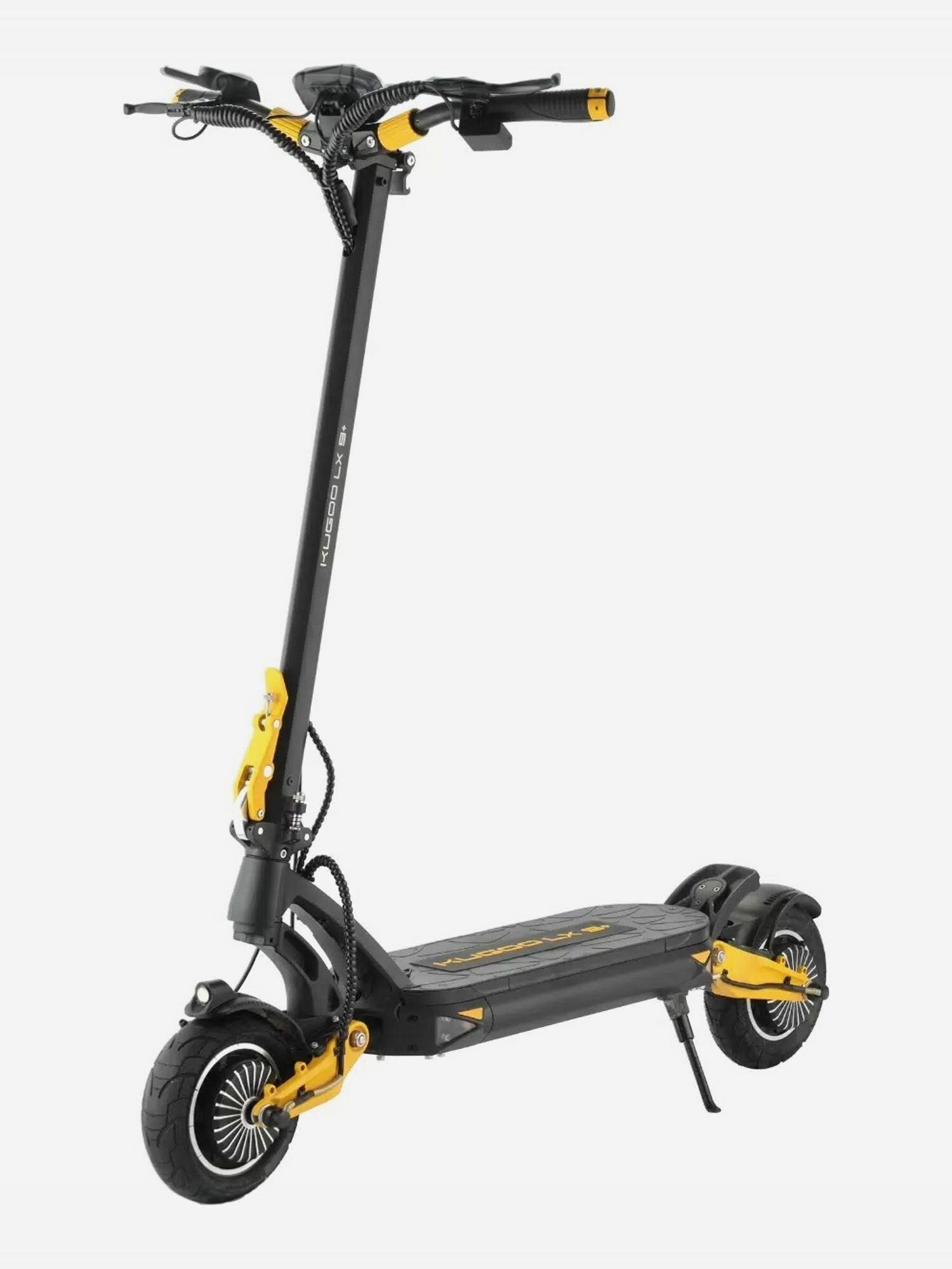 Электросамокат KUGOO Kirin LX9 Plus, чёрный, максимальная скорость 60км/ч, нагрузка до 120кг