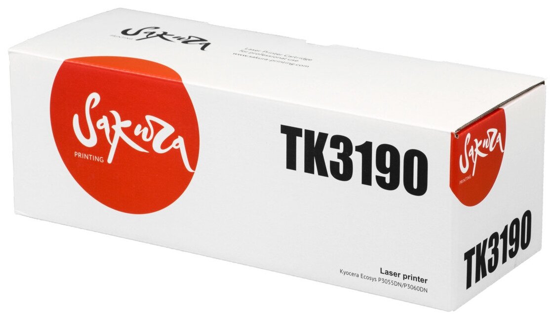Картридж лазерный Sakura TK-3190 черный 25000 стр. для Kyocera (SATK3190)