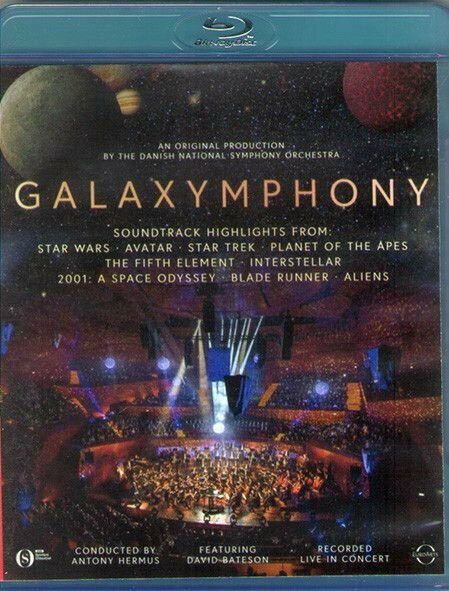 Danish national symphony orchestra Galaxymphony (Blu-ray диск)