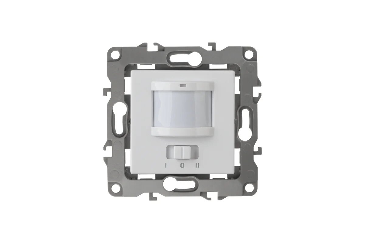 ЭРА 12-4103-01 Датчик движения 2-проводной, 180-240В, 200Вт, IP20, 12, Белый