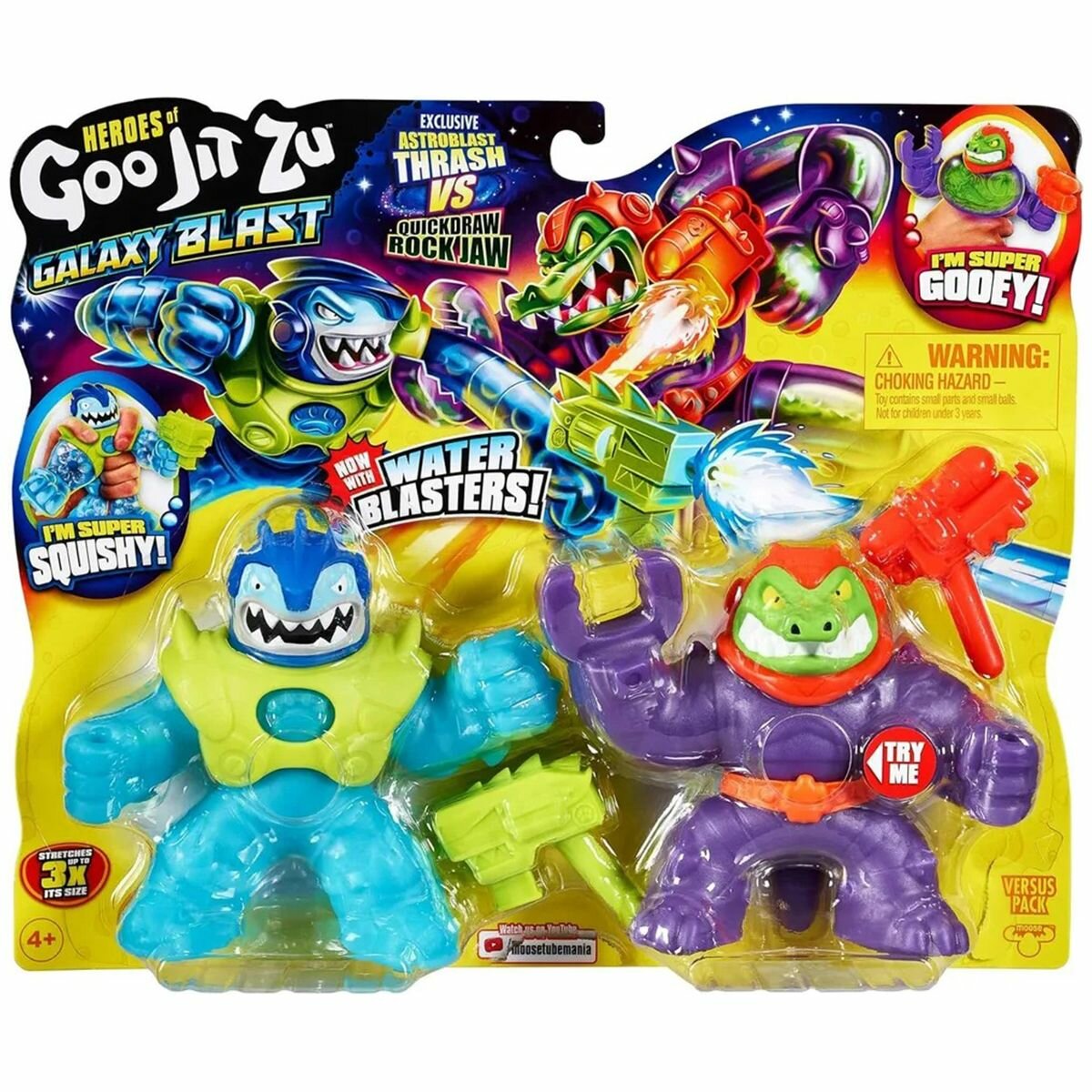 Goojitzu Astroblast Trashvs quickdraw rockjaw Galaxy blast /галактическая атака