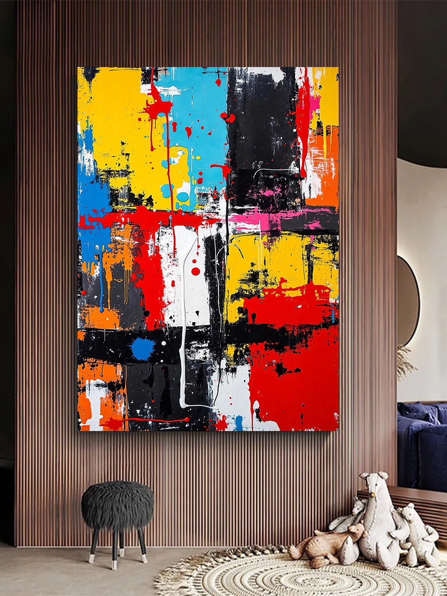 Картина интерьерная - "Абстракция" , 40х60 см.