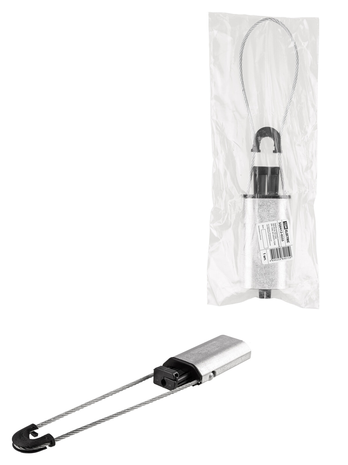 Зажим анкерный клиновой ЗАК-М 50-70/1500 (PA 1500, SO 250.01) , упаковка 26 шт TDM Electric