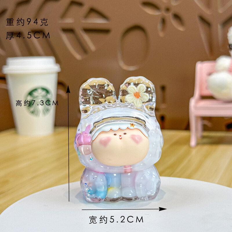 【Эксклюзив для магов】Горячий товар на TikTok M Bean Little Flower Лилит Масляные молочные бобы Жидкий песок DIY аксессуары Модное украшение для игр