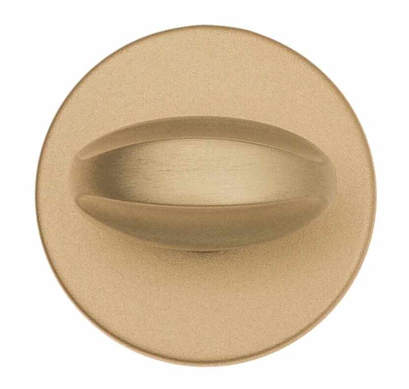 Фиксатор поворотный на круглом основании Fratelli Cattini WC-2 7FS-BS матовая латунь