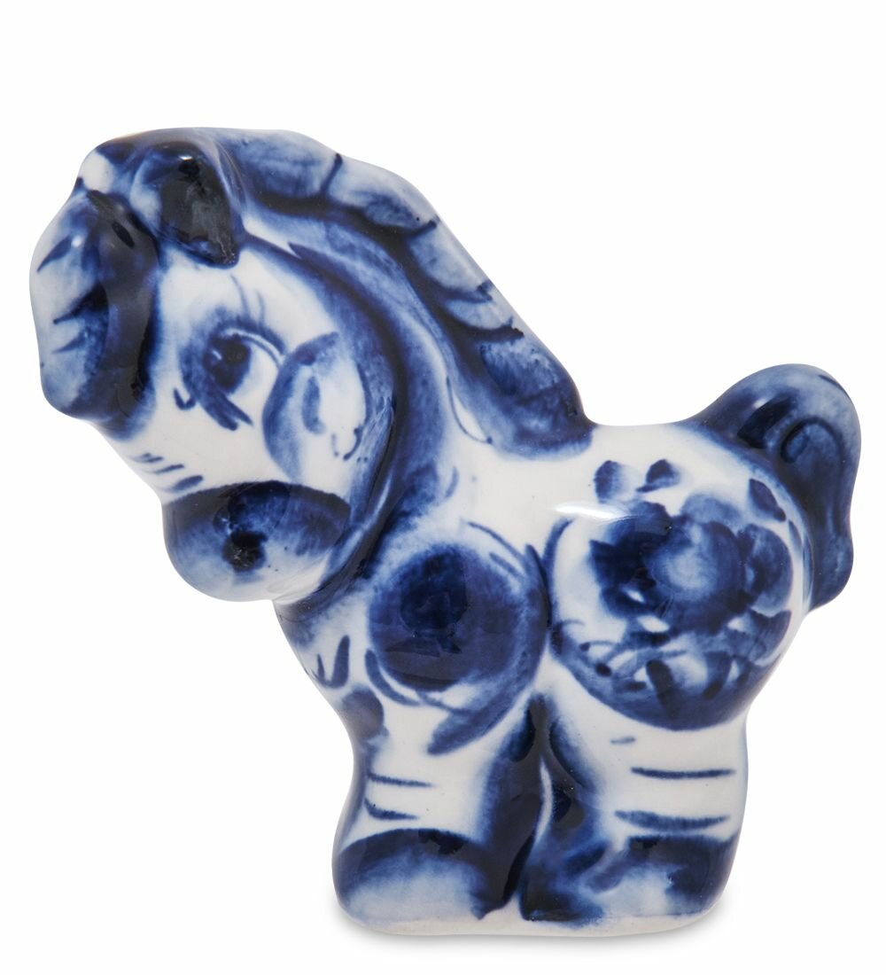 Фигурка "Лошадь" (Гжельский фарфор)