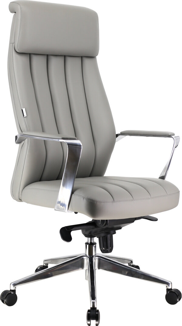 Кресло руководителя Everprof Tokyo Экокожа Серый