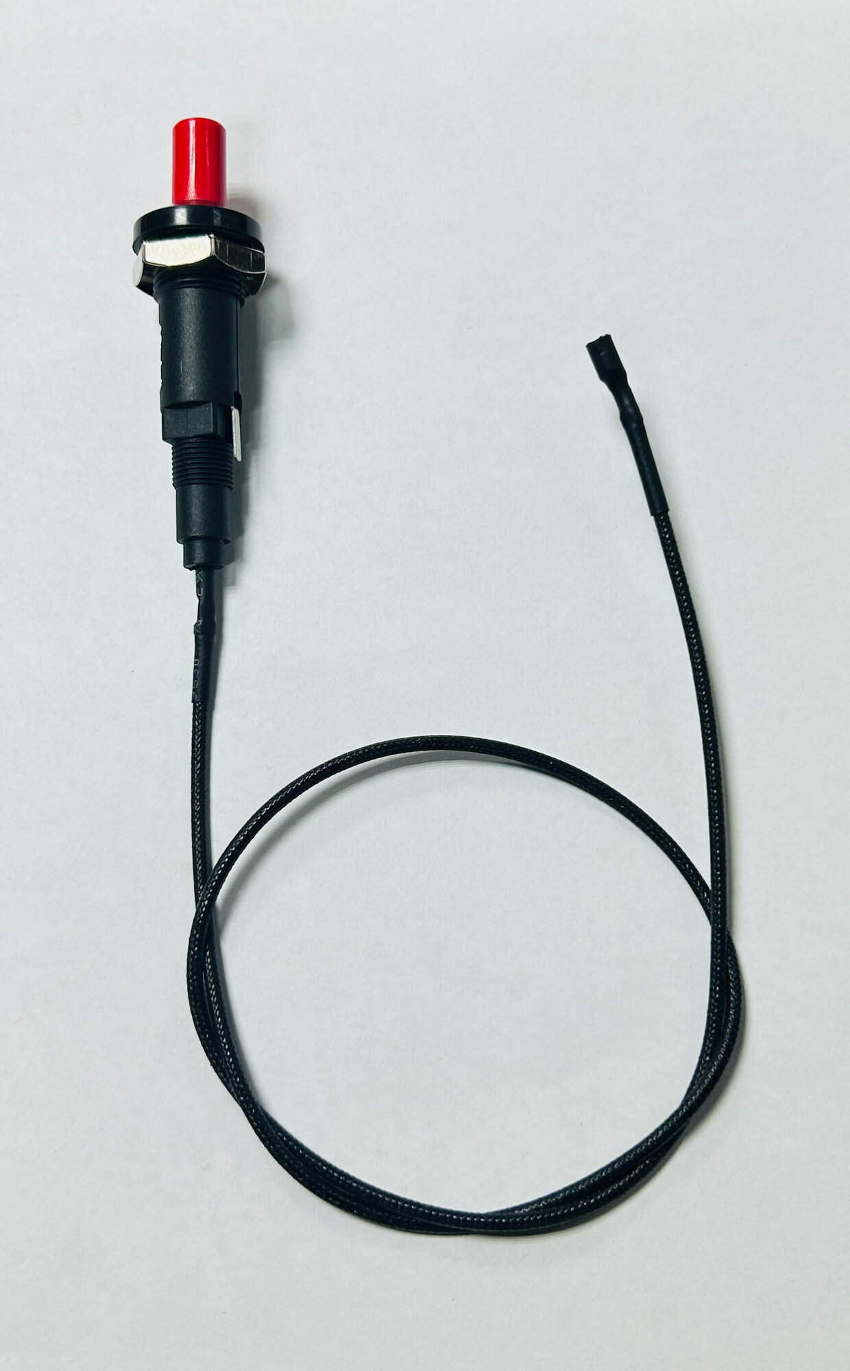 Универсальная пьезокнопка, резьба М18 L90мм с кабелем 600 мм для газовых котлов