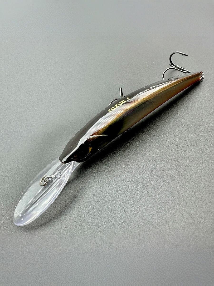 Воблер для троллинга 110 Crystal minnow Deep diver(F) на щуку, сома, судака