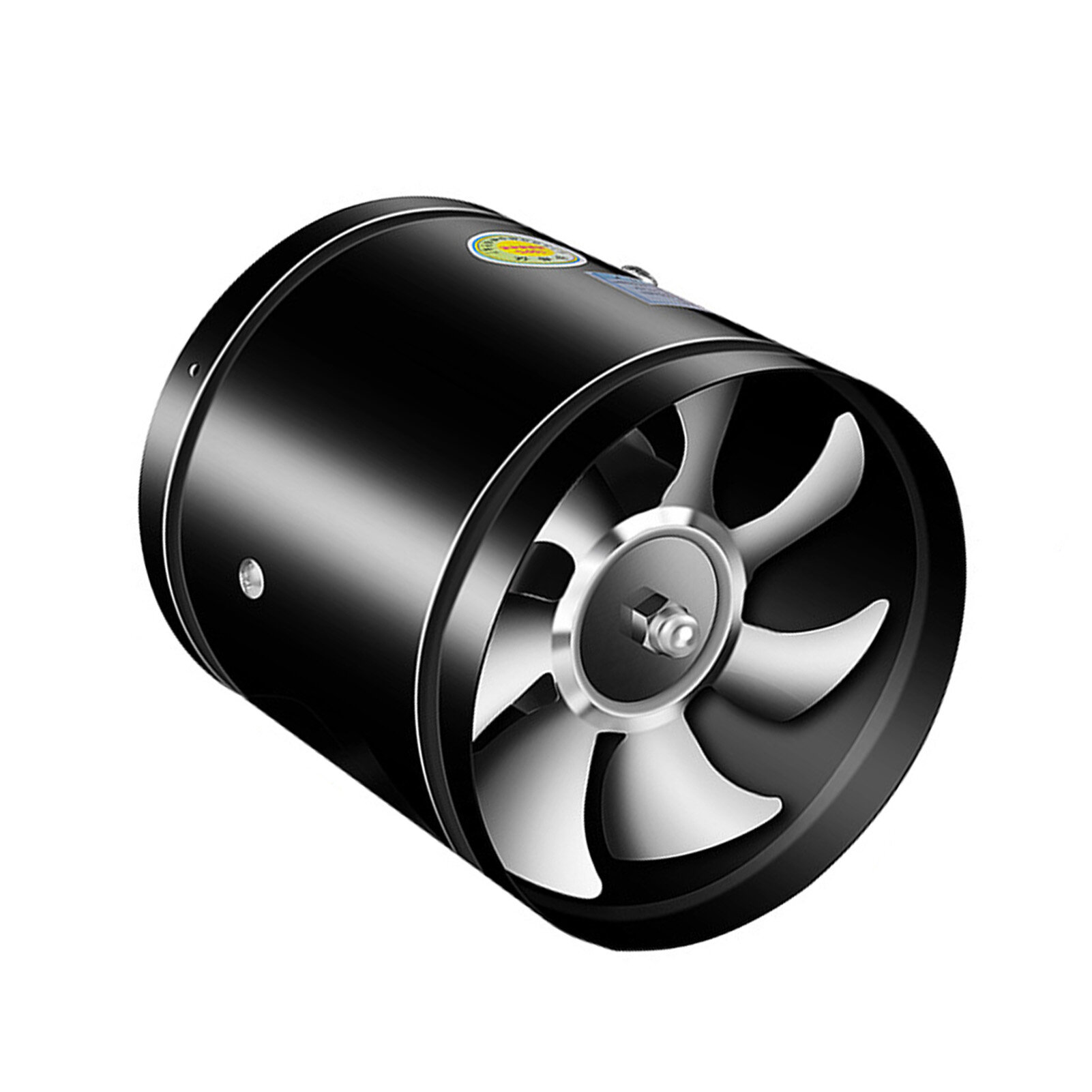 Встроенный канальный вентилятор круглый, вытяжной, низкошумный, для кухни, ванной