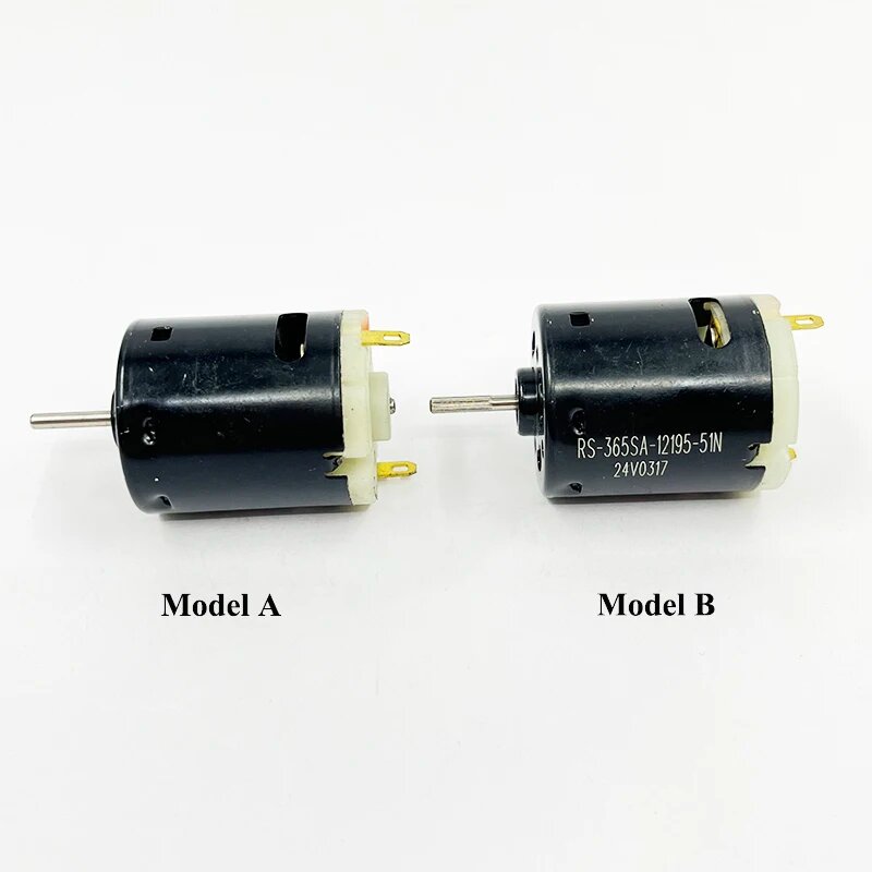 Черный электродвигатель RS-365SA-12195 постоянного тока 24/36/48В 19500 об/мин A Round Shaft