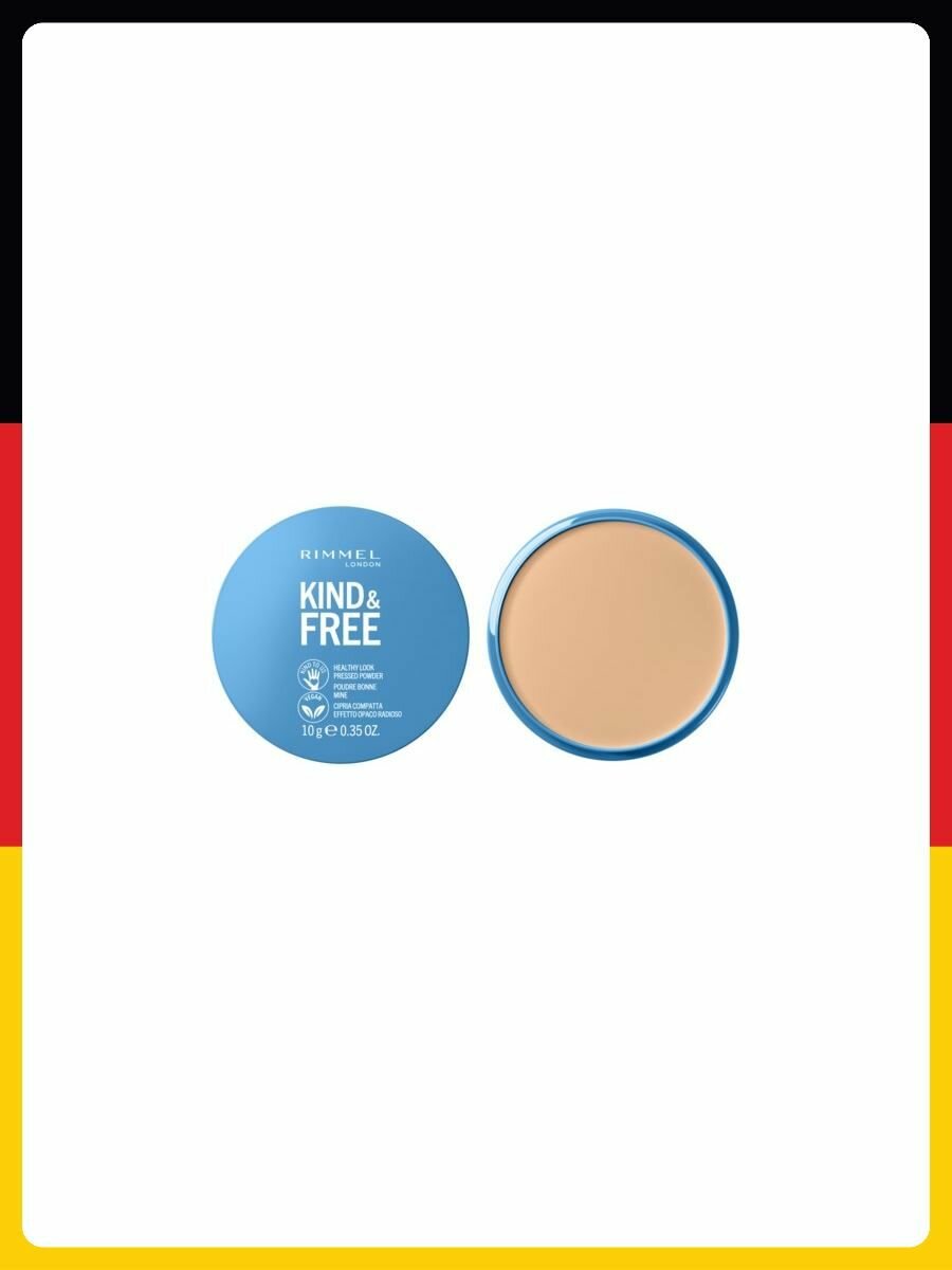 Пудра Rimmel Kind & Free Pressed Powder 10 Fair