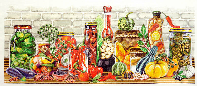 Набор для вышивания "Вкус осени" 60х25см, 11.002.07