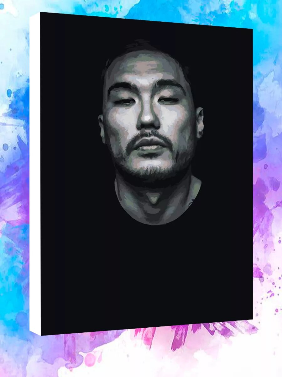 Картина по номерам Скриптонит Рэпер