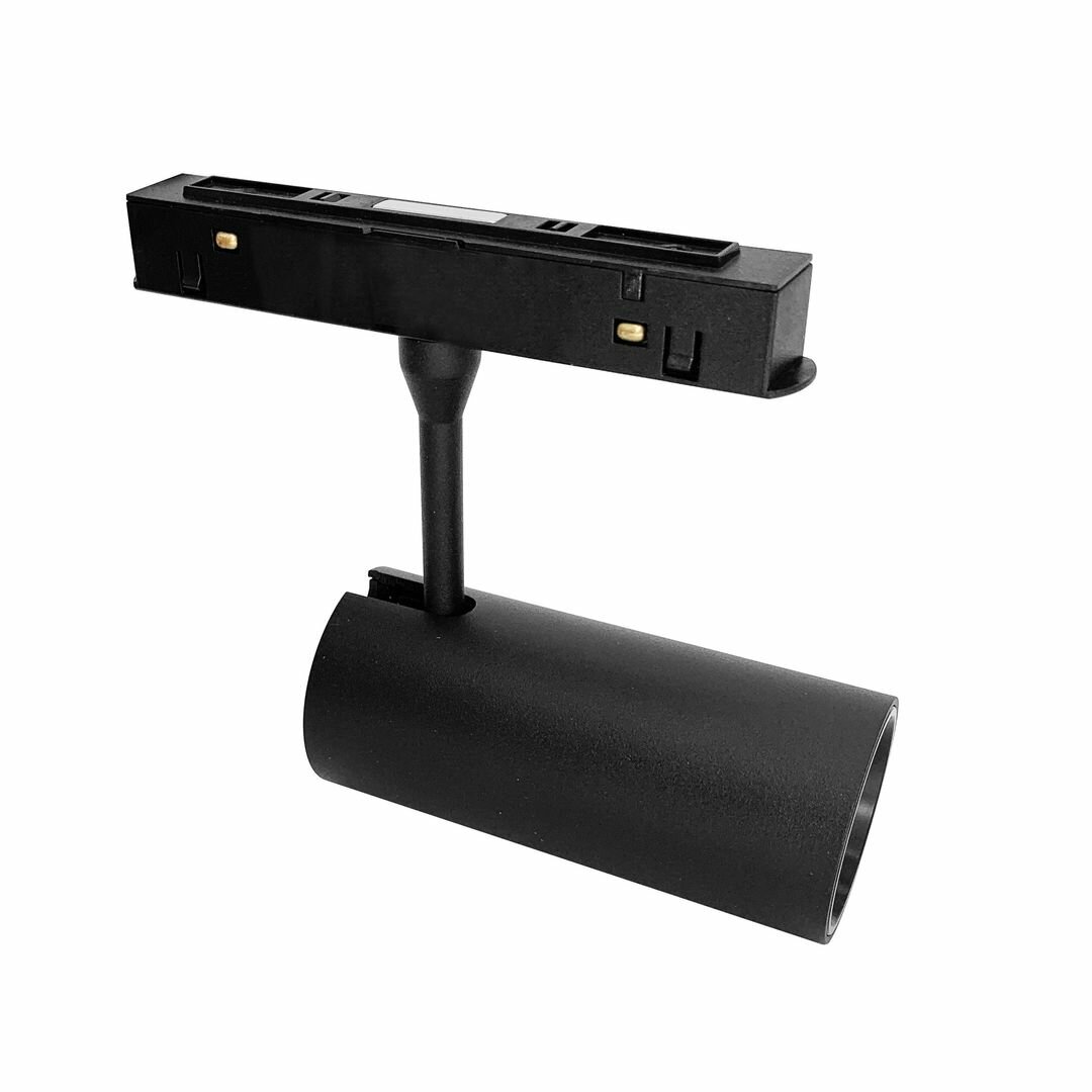 Трековый светильник Wertmark Technical Gudja D80xH130 мм LED цвет черный, арт. WTG. O10.607.40.24