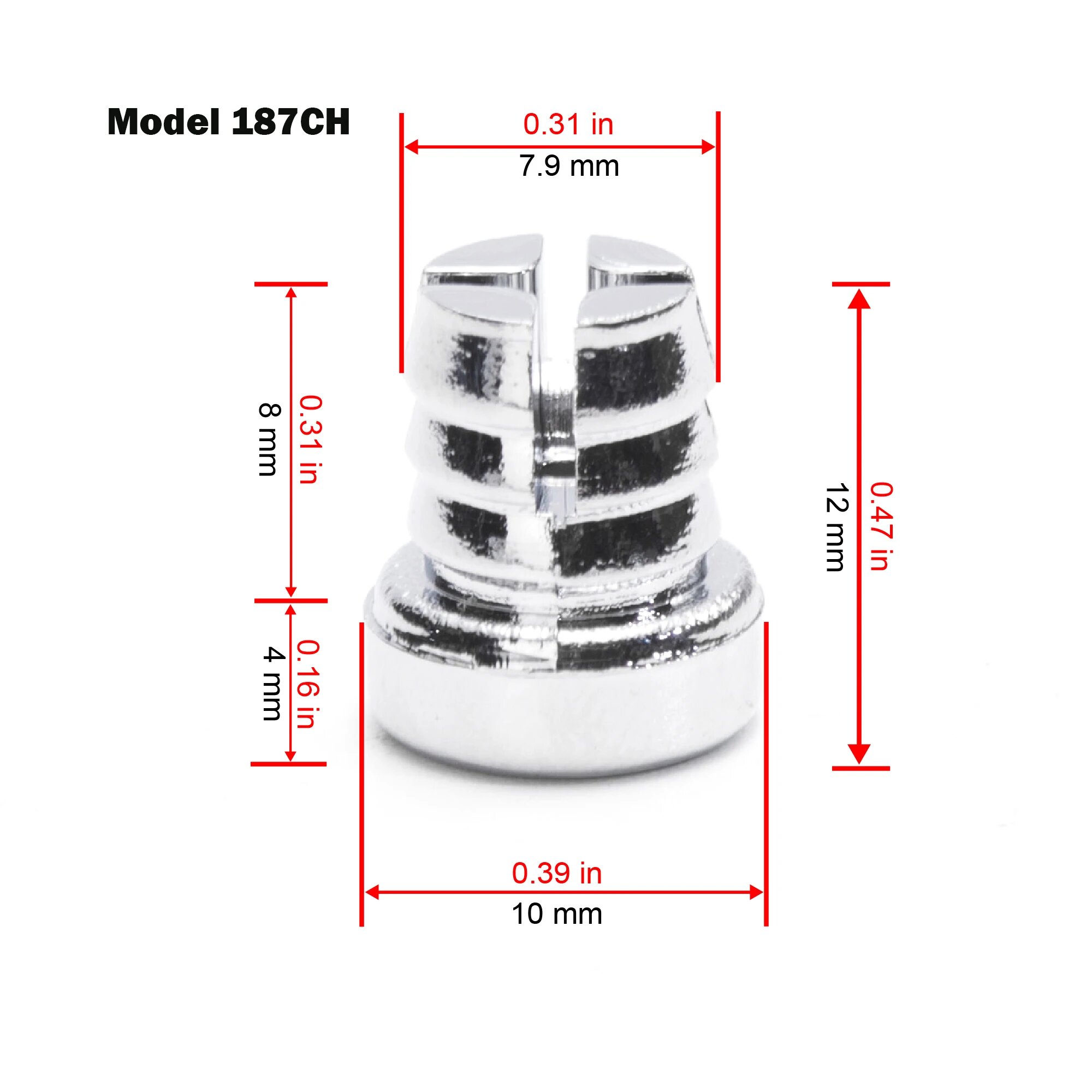 100 шт. универсальные колесные заклепки, гайки, несколько стилей для крышки обода, винт, болт, шины, декоративные автомобильные сменные автомобильные аксессуары, Style 187ch