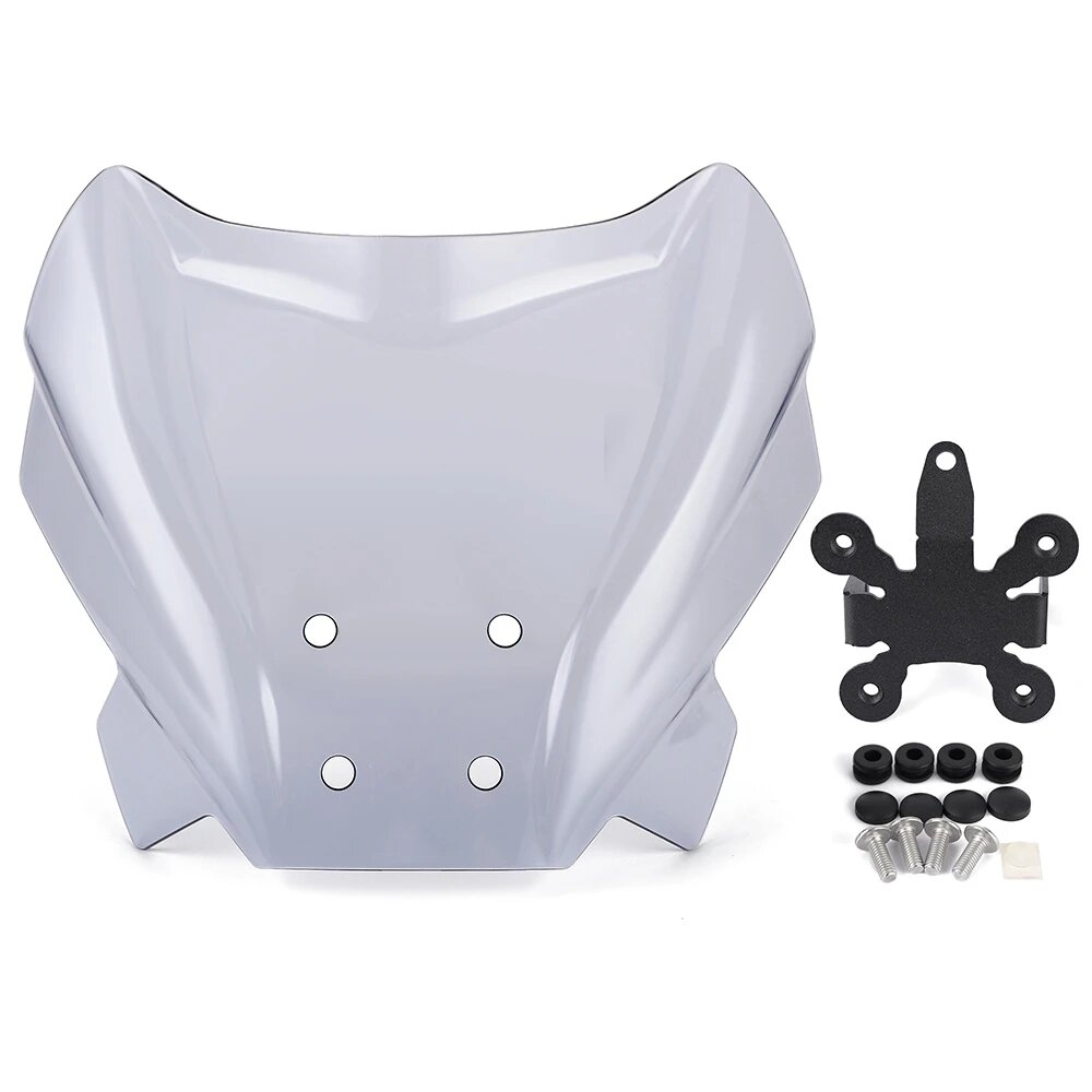 Лобовое стекло мотоцикла CB 650R для Honda CB650R 2019 2020 2021 2022 2023 Спортивное ветровое стекло CB1000R 2018-2023, передний дефлектор ветра, Белый