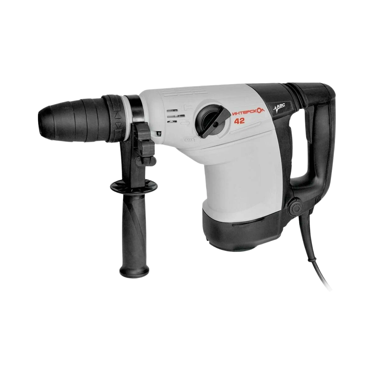 Перфоратор Интерскол П-42/1200ЭВ (305.0.1.70) черный/серый кейс, SDS-max, мощность 1200 Вт, 11 Дж, 2870 уд/мин