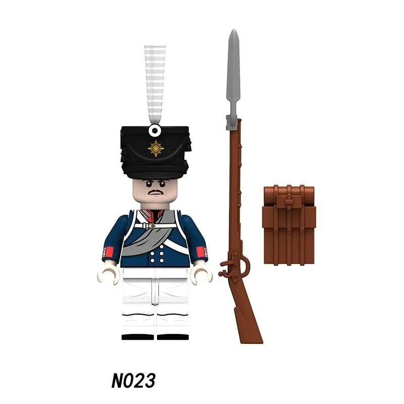 Солдаты Второй мировой войны Наполеон Минифигурки блоки / прусский солдат
