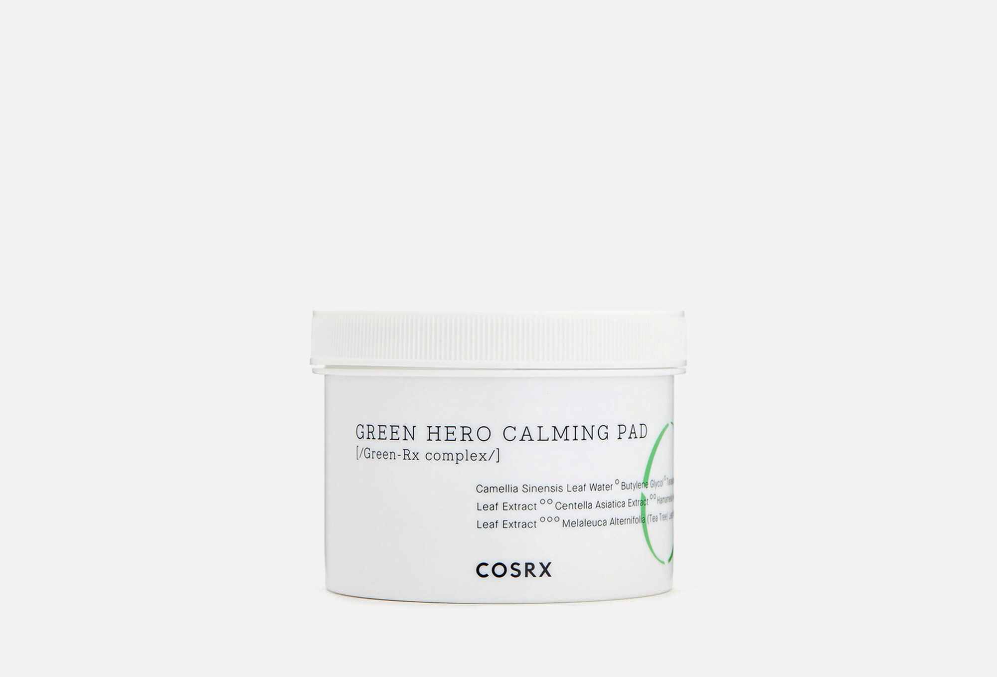 Успокаивающие пэды для лица COSRX One Step Green Hero Calming Pad