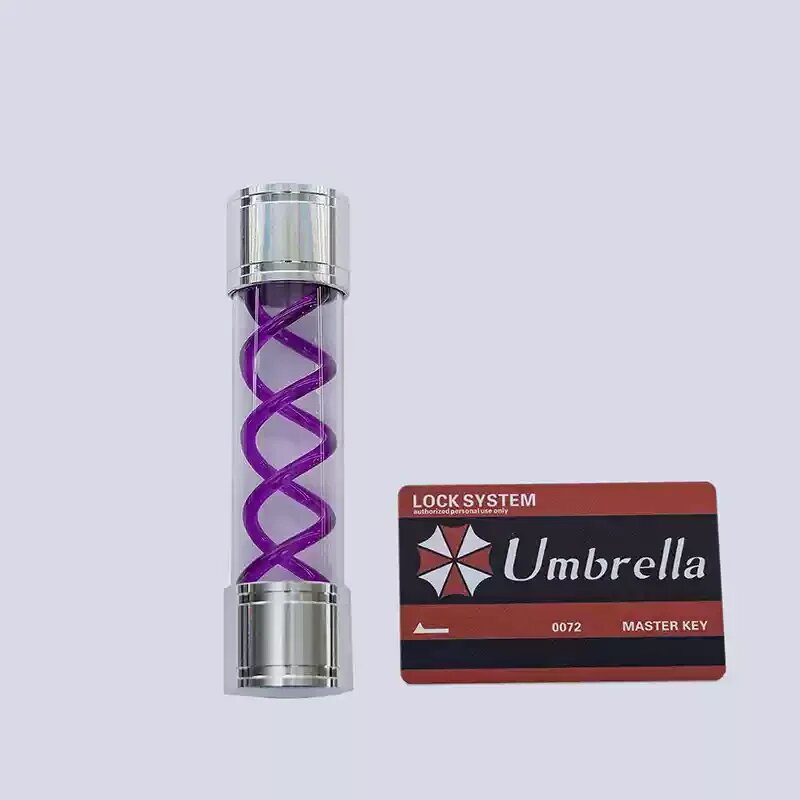 Реплика флакона с образцом Т-вируса Resident Evil Umbrella Corp Фиолетовый, Purple