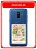 Чехол на Samsung Galaxy A6 / Самсунг Галакси А6 с принтом "Кролик на пикнике", п...