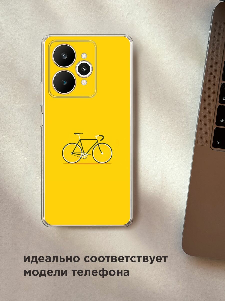 Чехол на Realme 15 / Реалми 15 с принтом "Хобби велосипед 1" — фото 1