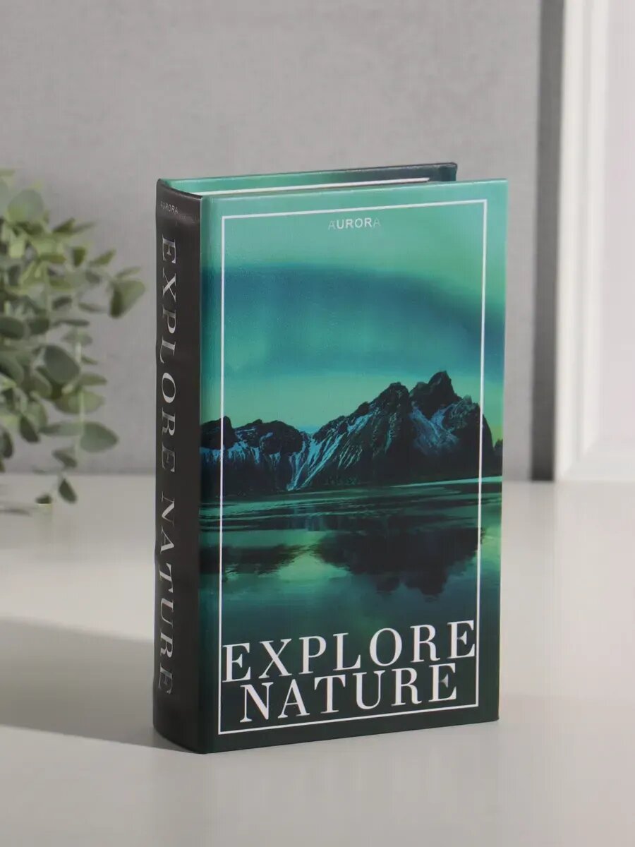 Шкатулка сейф книга для украшений и денег подарок