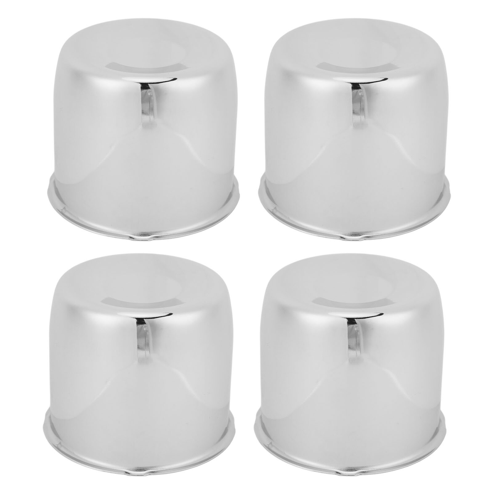 4 шт. 4,25 дюйма колпаки для центров колес из углеродистой стали, проталкиваемые колпаки для центров колес для грузовых автомобилей, прицепов, внедорожников, колесные диски