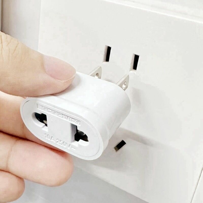 Адаптер питания EU/US/CN-EU, набор 5 шт, переходник с круглой на плоскую вилку (американский, китайский в евро)