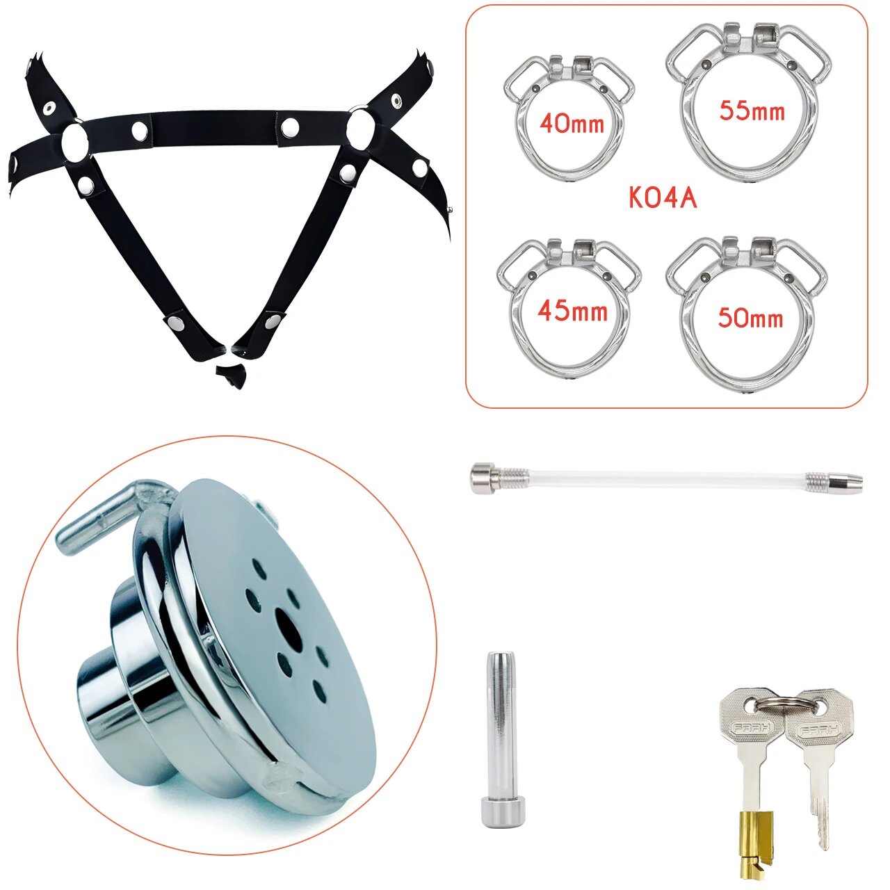 FRRK, отрицательный Мужской Пояс верности, Пояс верности со съемной пробкой для 139P6B-40-55HA-D1D7