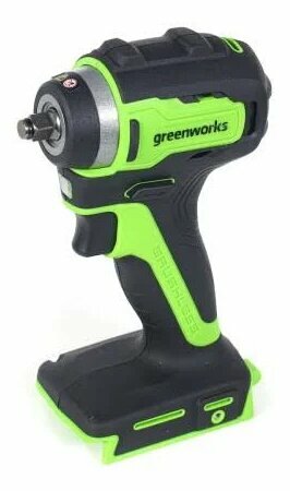 Гайковерт Greenworks G24IW200 аккум. патрон: квад.3/8 (3803607)