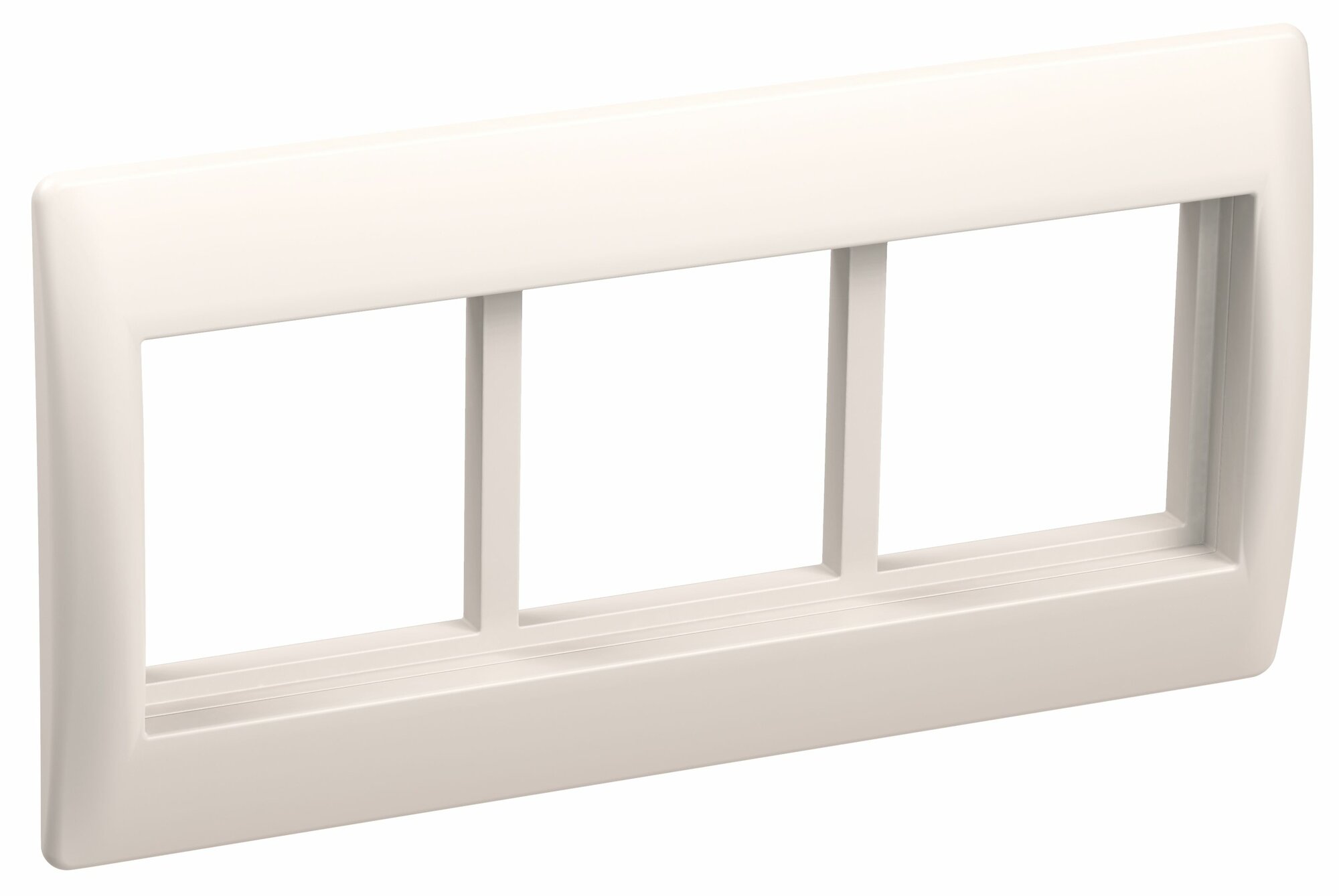 Рамка и суппорт для кабель-канала IEK Праймер, на 6 модулей, 75 мм, пластик