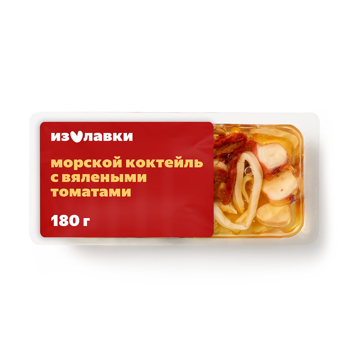 Коктейль из морепродуктов «Из Лавки» в масле с вялеными томатами