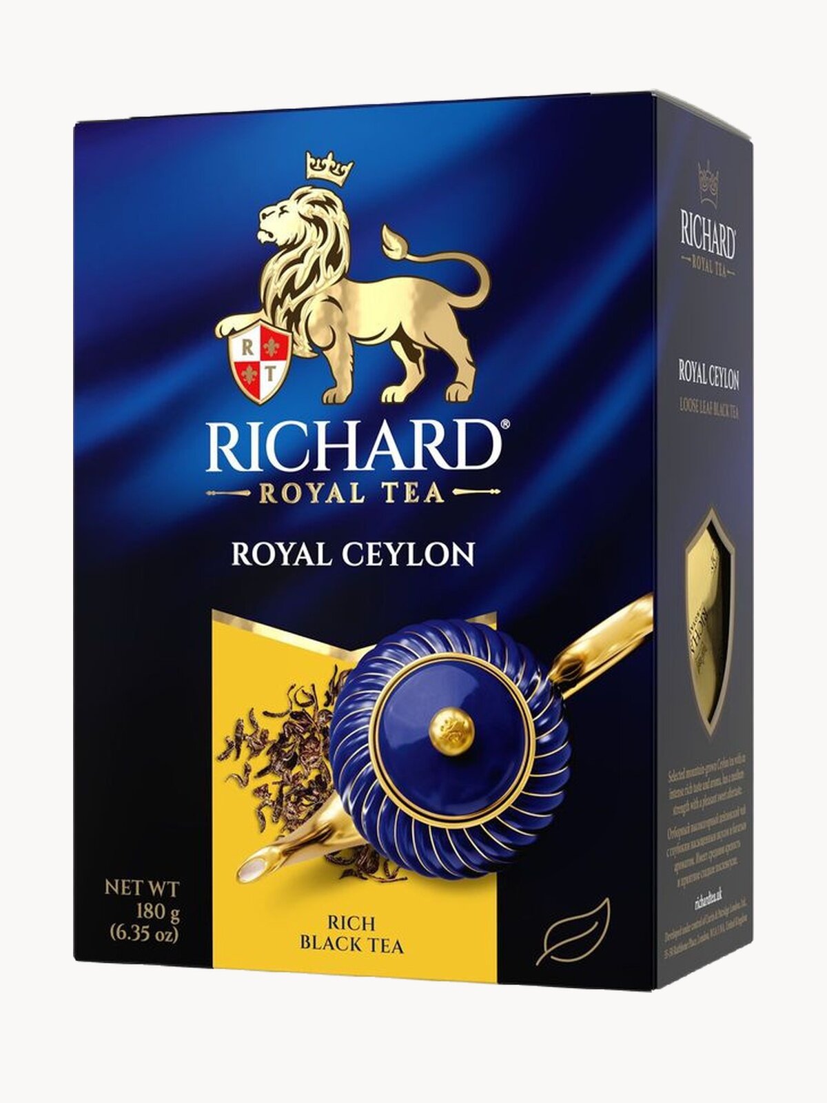 Чай черный Richard Royal Ceylon крупнолистовой, 180 г