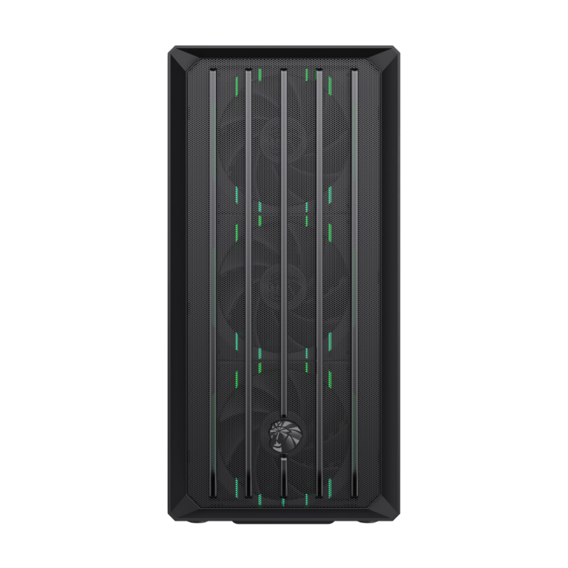 Корпус для ПК GameMax CLAW 460 BK (Черный Midi-Tower, АТХ, Micro-ATX Mini-ITX CPU 175мм VGA 420мм, Закаленное стекло 2*USB3.2, 1*USB Type-C (Gen2), 3*140мм, 1*120мм)