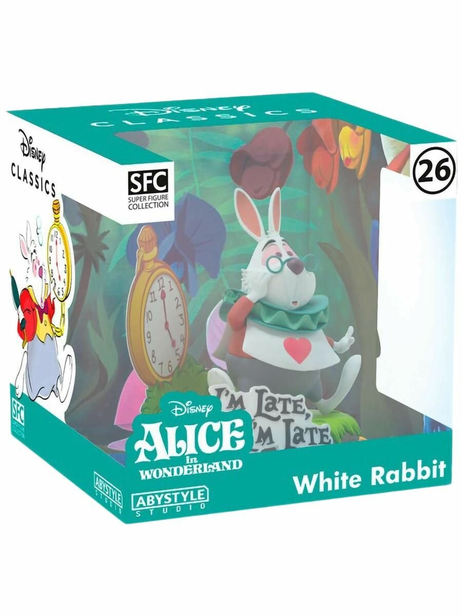 Фигурка ABYstyle Disney - Алиса в Стране чудес: White rabbit 11см