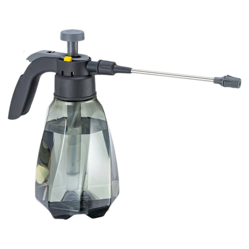 Ручной распылитель высокого давления объемом 1,5 л-цвет звездного неба серый-лейка с удлинителем