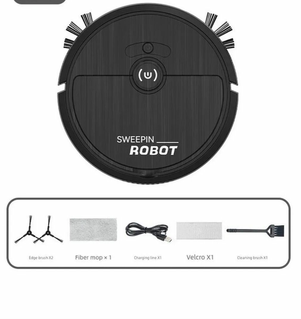 Умный робот-пылесос, моющий 2в1