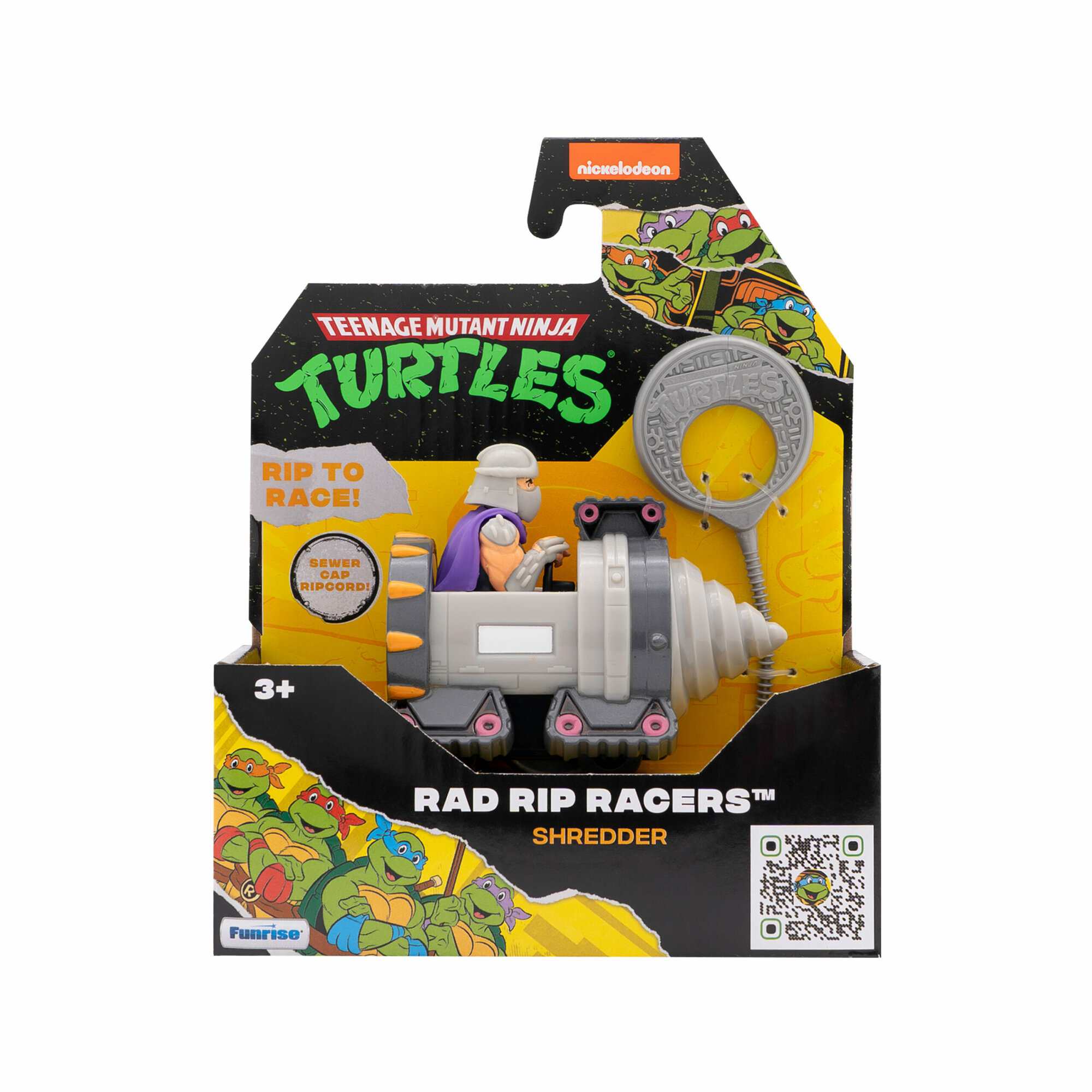 Черепашки-ниндзя / Teenage Mutant Ninja Turtles Машинка Rad Rip Racers Шреддер