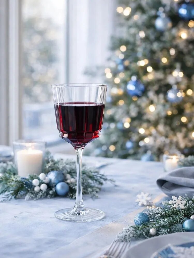 Бокалы для вина набор "Macassar" Cristal d'Arques 2 шт, 350мл. Хрустальное стекло. (Франция)