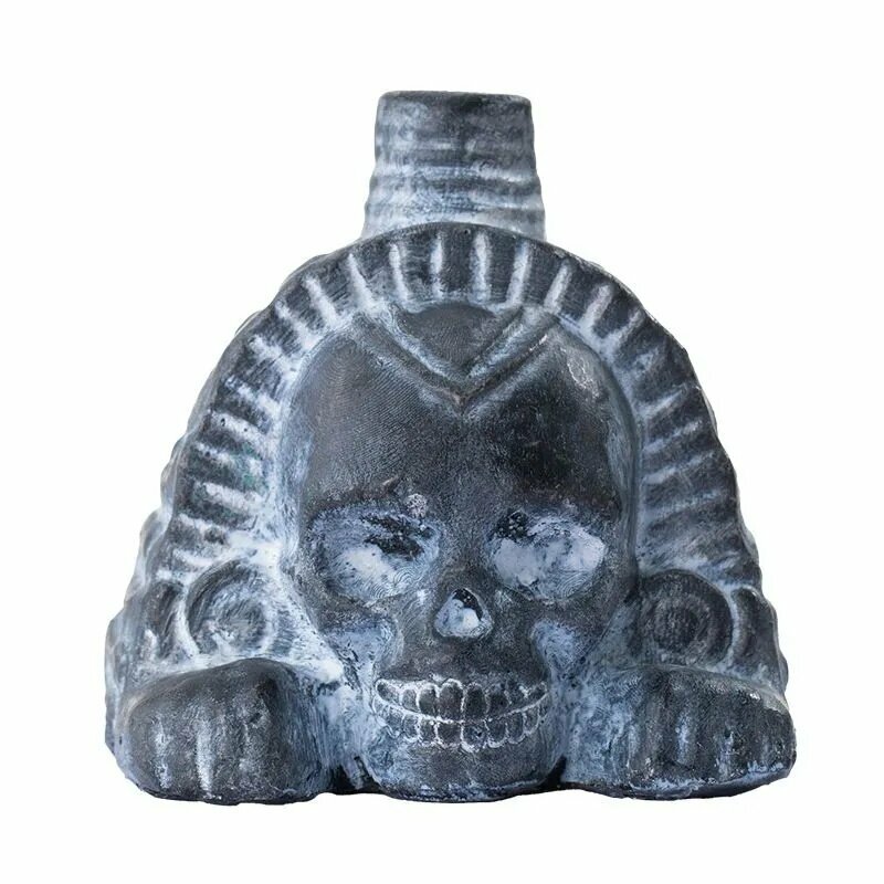 Ацтекский свисток смерти с криком человека громкий страшный свист, череп, игрушка для Хэллоуина