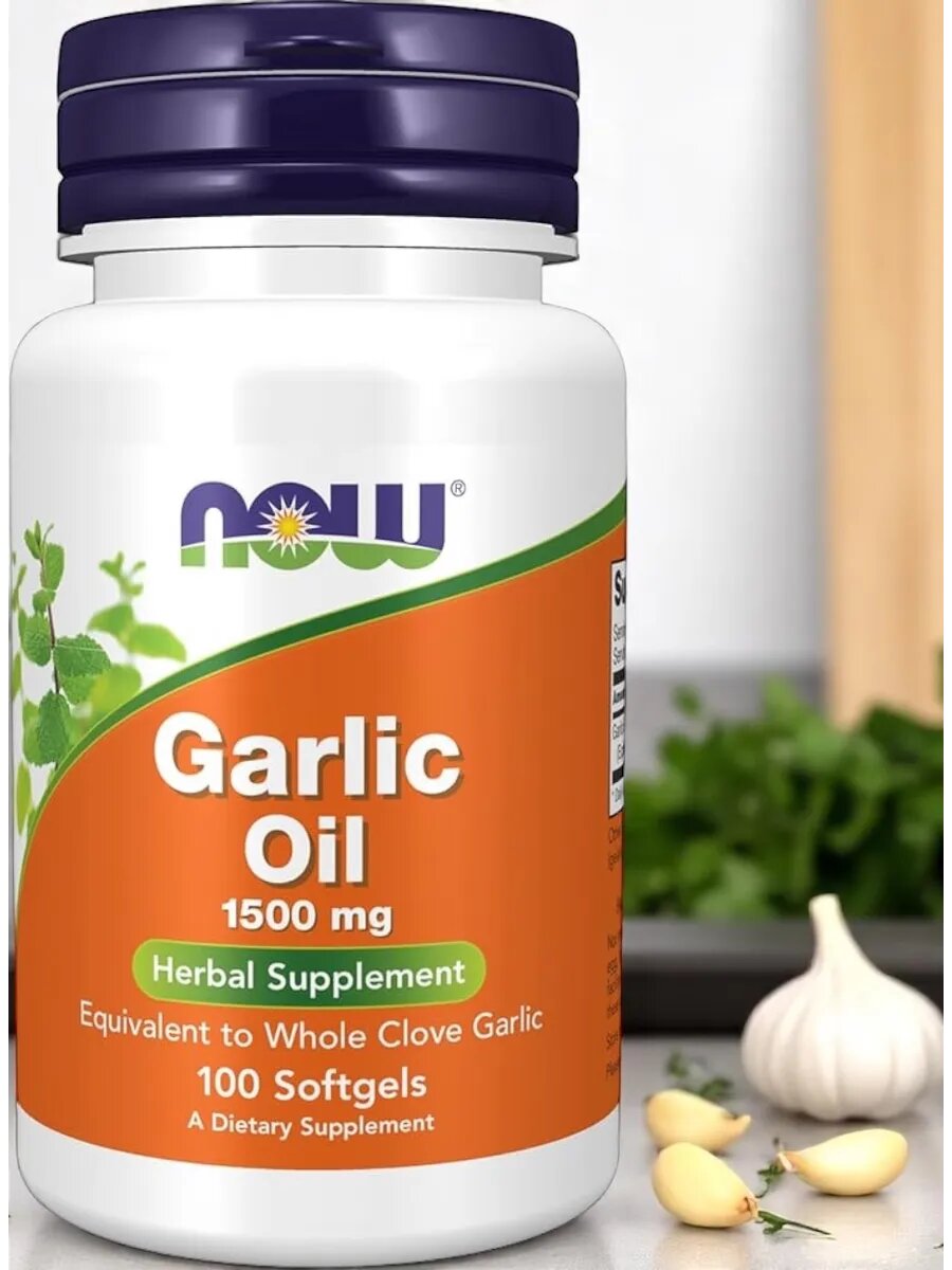 Масло чеснока нау