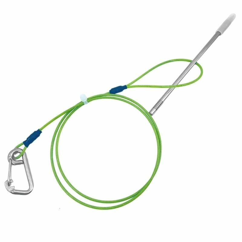 Игольчатый кукан для подводной охоты, 1.5M - Карабин с пряжкой