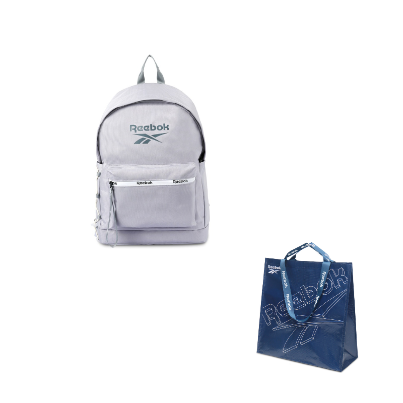 Рюкзак унисекс Reebok тканевый для ноутбука светло-серый, 1463384525